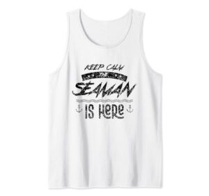 seaman navigator seafarer sailor mariner tank top