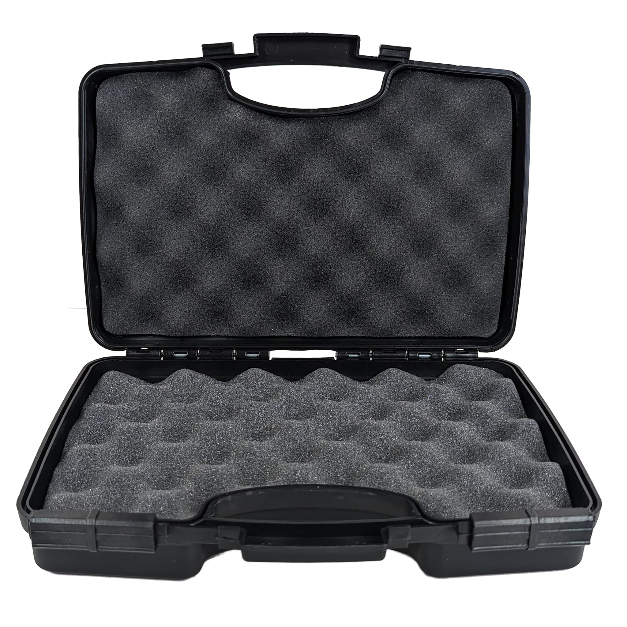 My Holster Emperor Arms Pistol Gun Case for Firearms, Handgun Hard Carrying Cases Lockable Storage for Home or Travel, Heavy-Duty with Egg Crate Foam