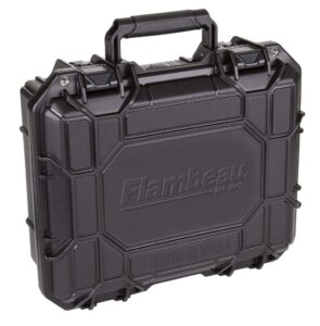 flambeau outdoors range locker hd pistol case - 13", black