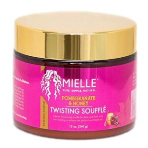 mielle organics pomegranate and honey twisting souffle 12oz