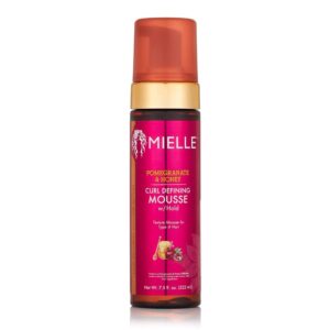 mielle pomegranate & honey curl defining mousse w/hold