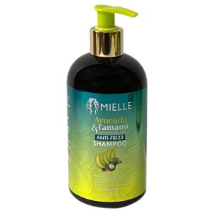 Mielle - Avocado & Tamanu – Anti-Frizz Collection - Shampoo, Conditioner, Stay Straight Serum – Bundle Combo Set 3PCS