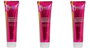 mielle organics mongongo oil pre-shampoo treatment - 5 fl oz (pack of 3)