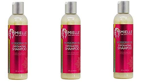 [ VALUE PACK OF 3] Mielle Organics Mongongo Oil Exfoliating Shampoo 8oz