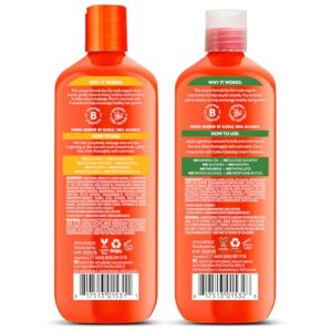 Cantu Shampoo & Conditioner with Shea Butter for Natural Hair, 13.5 fl oz (Pack of 2)