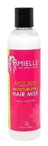 mielle moisturizing avocado hair milk for all hair types (pack of 6)