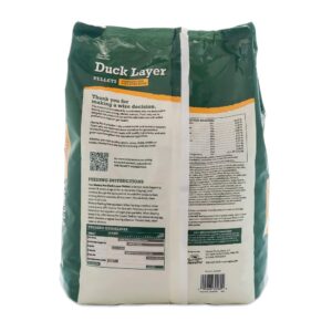 Manna Pro Duck Layer Pellet | High Protein for Increased Egg Production | Formulated with Probiotics to Support Healthy Digestion | 25 Pounds