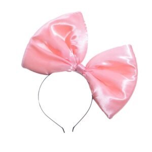 women huge bow headband cute bowknot hair hoop for halloween cosplay