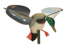 mojo outdoors wind duck decoy brown