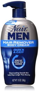 nair for men hair removal body cream, 13 fl oz (pack of 3)