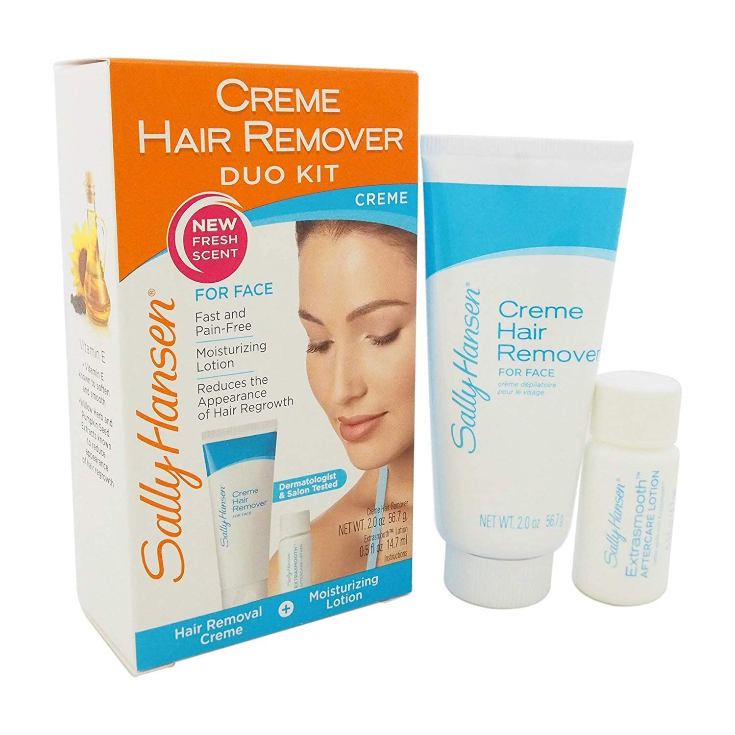 Sally Hansen Cream Hair Remover Kit (2.0 OZ)