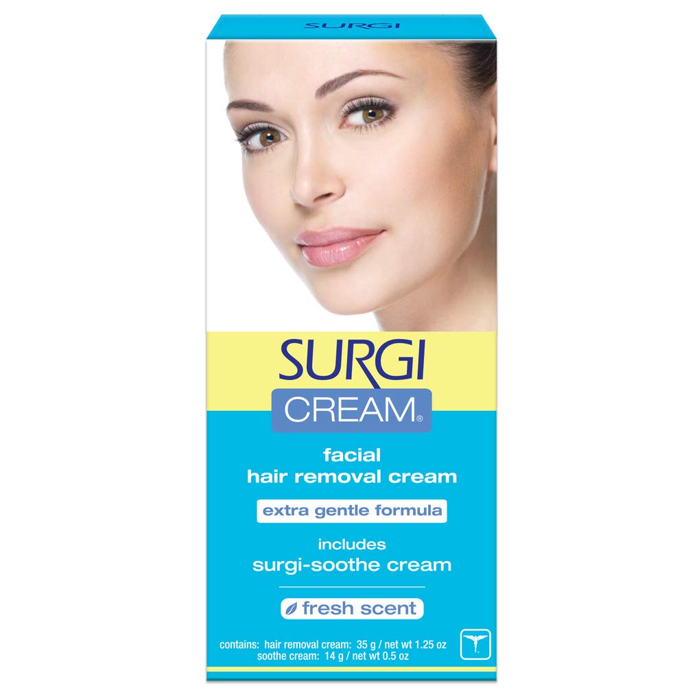 Surgi Facial Hair Removal Cream, Extra Gentle 1 oz