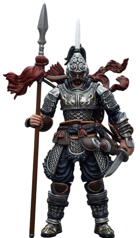 HiPlay JoyToy Warhammer 40K Collectible Figure: Dark Source-JiangHu Northern Hanland Empire Cavalry 1:18 Scale Action Figures (JT7660)