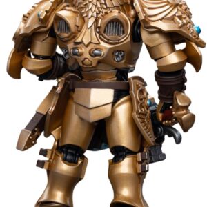 HiPlay JoyToy Warhammer 40K Collectible Figure: Adeptus Custodes Custodian Guard with Sentinel Blade 1:18 Scale Action Figures JT7837 (Guard with Sentinel Blade)