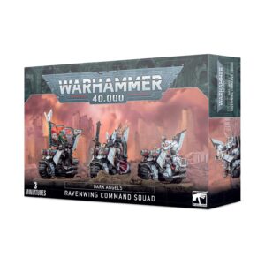 Games Workshop 99120101238" Dark Angels Ravenwing Command Squad Miniature