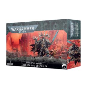 games workshop - warhammer 40,000 - chaos space marines abaddon the despoiler