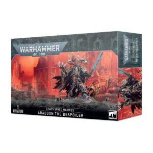 Games Workshop - Warhammer 40,000 - Chaos Space Marines Abaddon The Despoiler