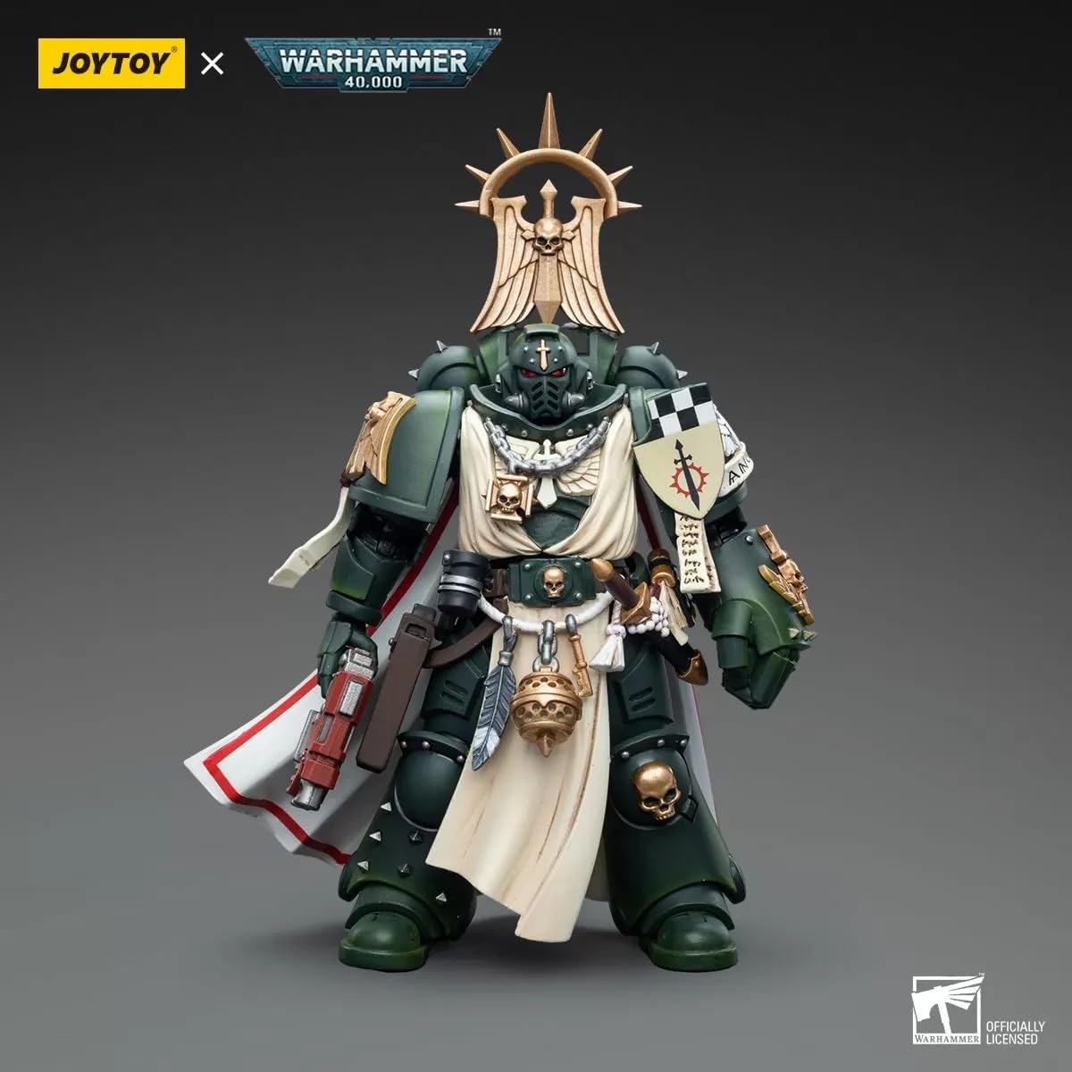 JoyToy Warhammer 40K: Dark Angels Master with Power Fist 1:18 Scale Action Figure