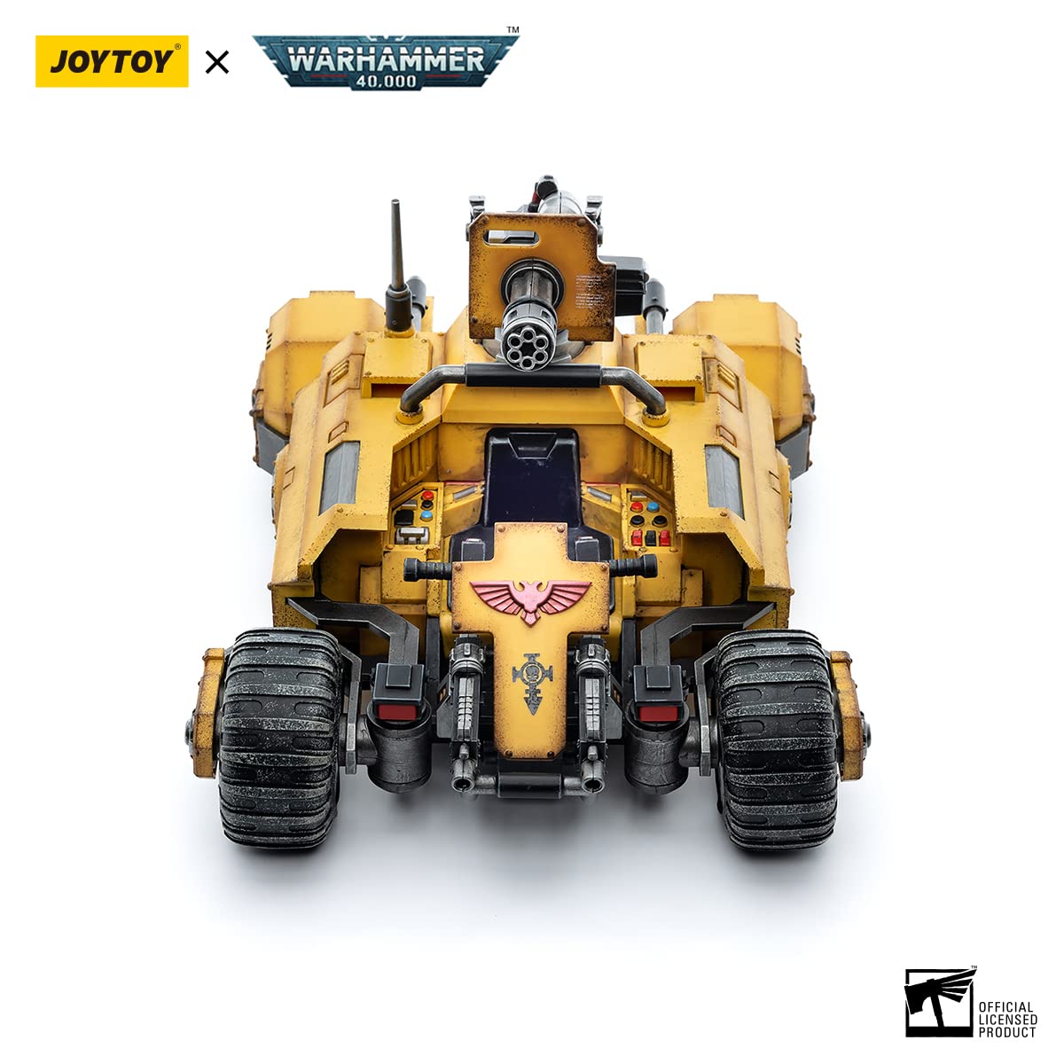 HiPlay JoyToy Warhammer 40K Imperial Fists Primaris Invader ATV 1:18 Scale Collectible Action Figure