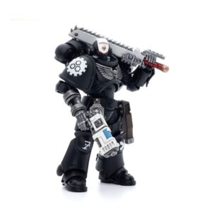 joytoy warhammer 40k: iron hands assault intercessors sergeant kalock 1:18 scale figure