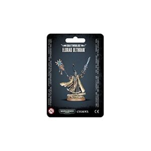 games workshop 99070104006" craftworlds eldrad ulthran miniature, black