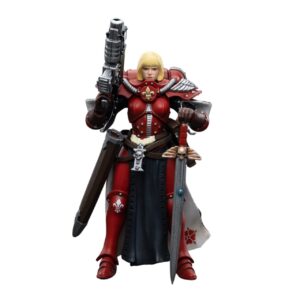 joytoy new 1/18 warhammer 40,000 action figure adepta sororitas battle sisters order of the bloody rose sister superior kamina collection model