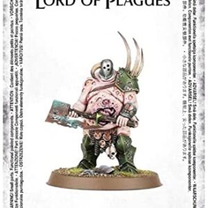 Games Workshop 99070201009 Nurgle Rotbringers Lord of Plagues Tabletop and Miniature Gaming,Black