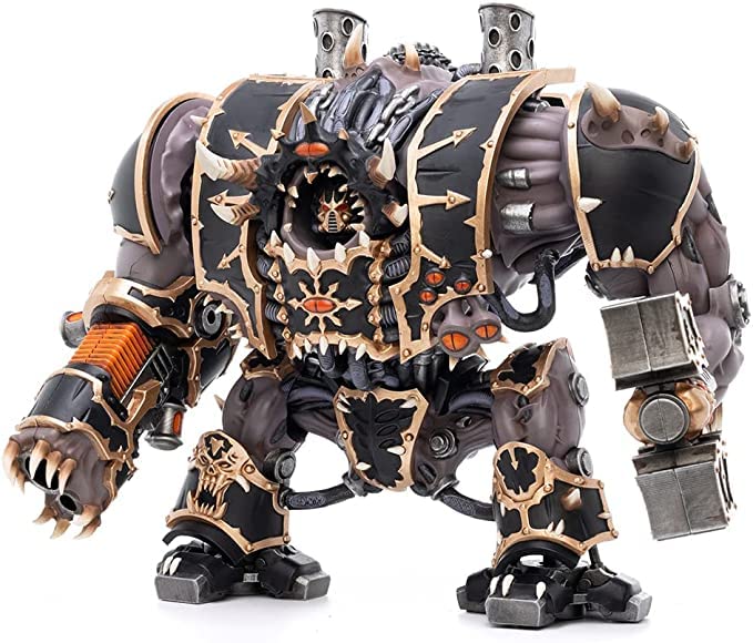 JOYTOY 1/18 Warhammer 40,000 Action Figure Black Legion Helbrute 9-Inch Collection Model Christmas Birthday Gift