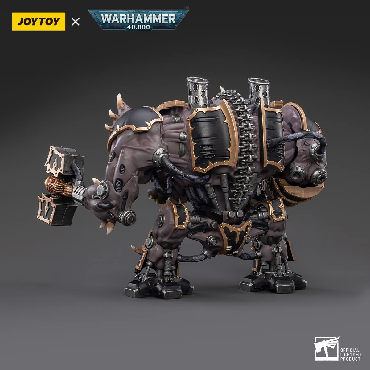 JOYTOY 1/18 Warhammer 40,000 Action Figure Black Legion Helbrute 9-Inch Collection Model Christmas Birthday Gift