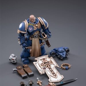 HiPlay JoyToy Warhammer 40K 1/18 Scale Science-fiction Action Figures-Ultramarines Space Marines Bladeguard Veterans 03