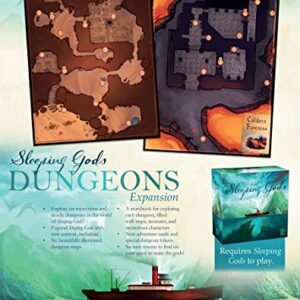 Sleeping Gods: Dungeons by Red Raven Games, Strategy Board Game