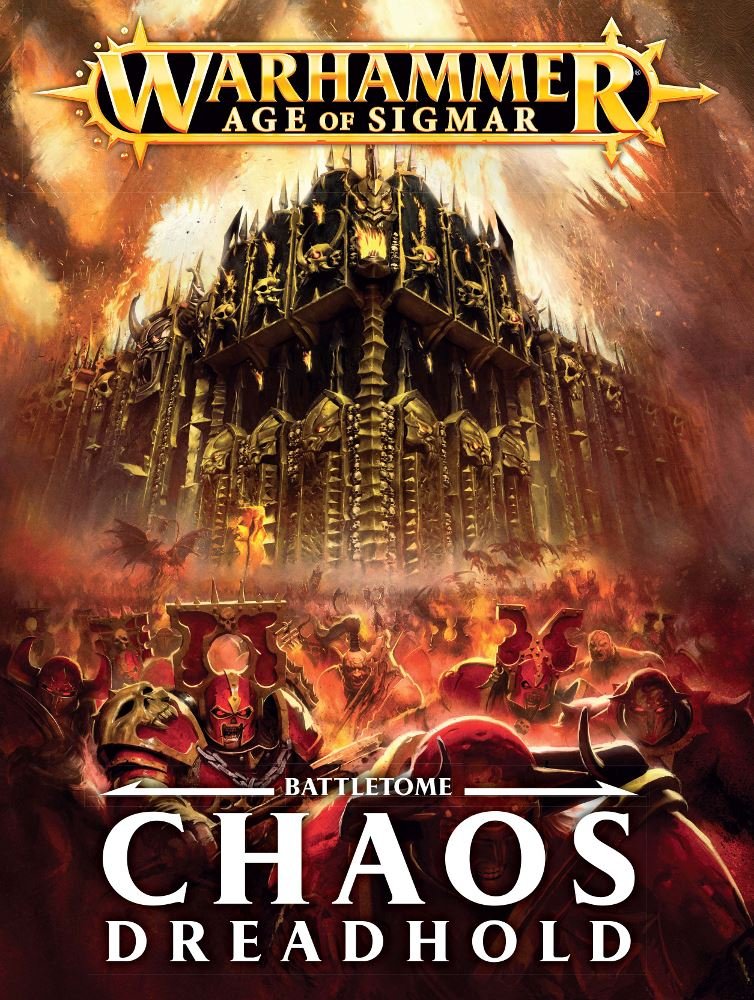 Warhammer 40K Age of Sigmar Battletome Chaos Dreadhold Hardcover