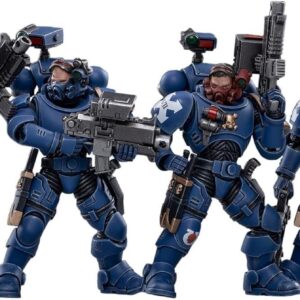 HUAXI DARK SOURCE(HAINAN)TECH JOYTOY Warhammer 40K ULTRAMARINES INCURSORS 1/18 FIG, Multicolor