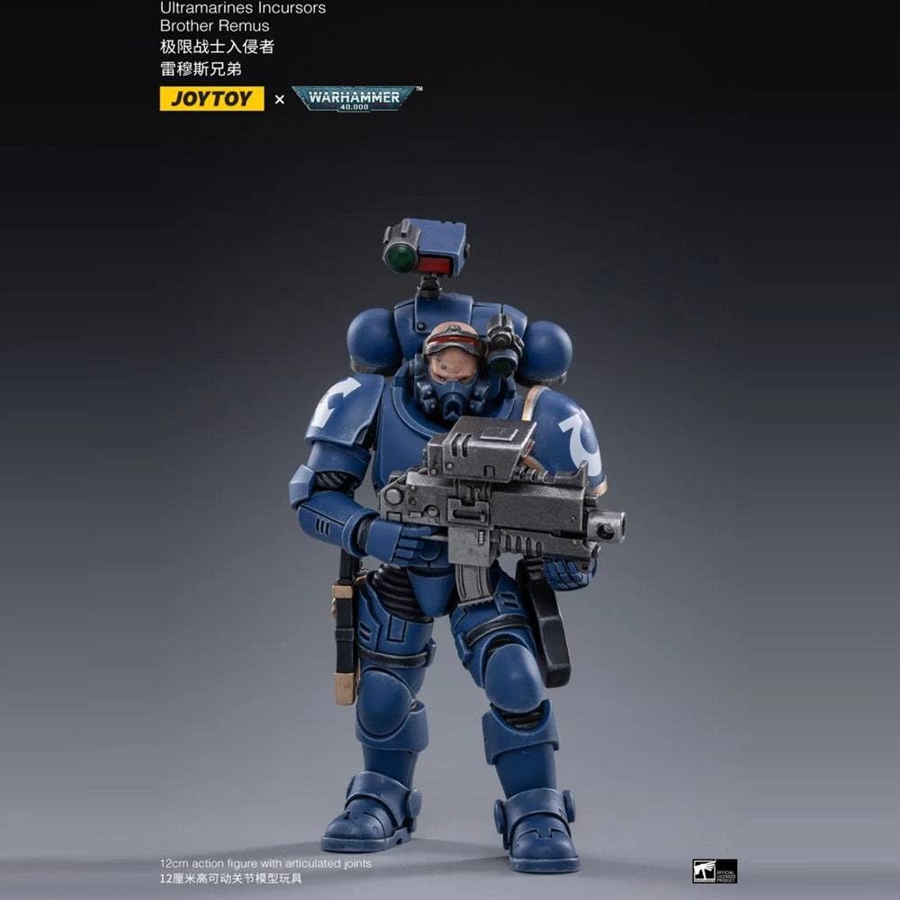 HUAXI DARK SOURCE(HAINAN)TECH JOYTOY Warhammer 40K ULTRAMARINES INCURSORS 1/18 FIG, Multicolor