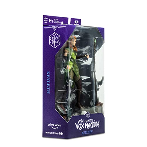 McFarlane Toys Critical Role 7IN Figures WV2 - Campaign 1 VOX Machina - KEYLETH