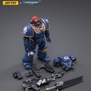 HUAXI DARK SOURCE(HAINAN)TECH Joy Toy Warhammer Brother Vet SGT Castor 1/18 FIG