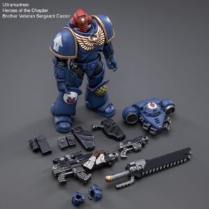 HUAXI DARK SOURCE(HAINAN)TECH Joy Toy Warhammer Brother Vet SGT Castor 1/18 FIG