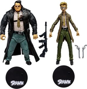 mcfarlane toys - spawn deluxe set - sam and twitch