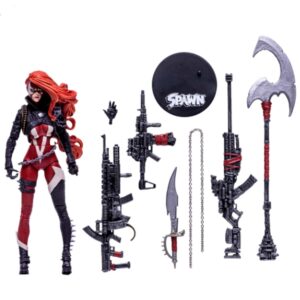 McFarlane Toys Spawn She Spawn 7" Action Figure Deluxe Box Set with Eight Accessories