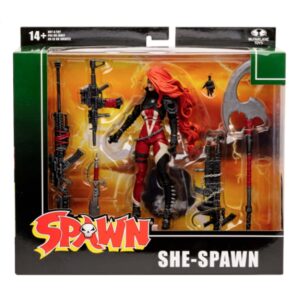 McFarlane Toys Spawn She Spawn 7" Action Figure Deluxe Box Set with Eight Accessories