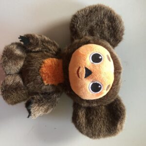 Plush Toy Funny Character Cheburashka Stuffed Plush Speaking Toy Classic 6 inch (15 cm)