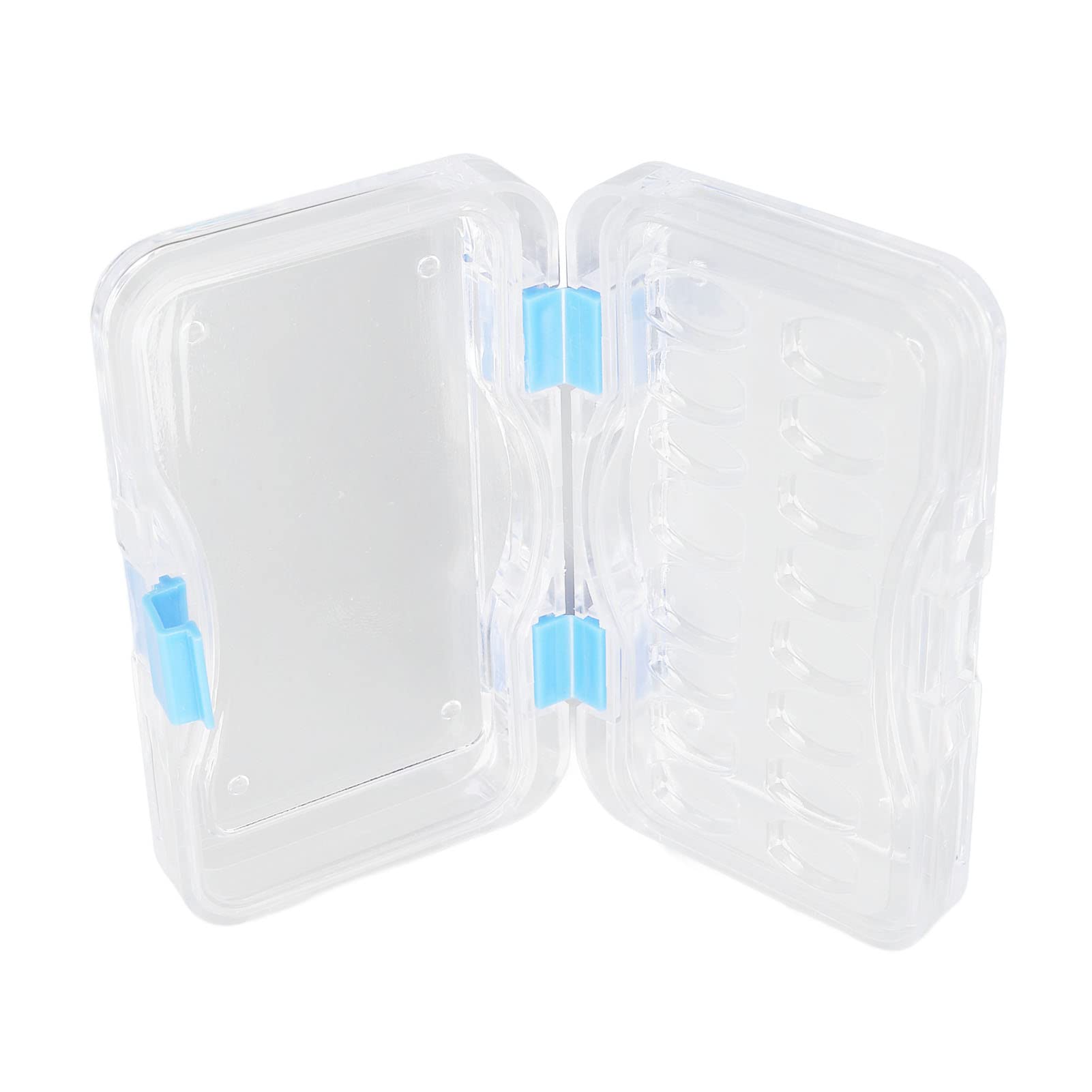 Membrane Tooth Box, Transparent Membrane Film Tooth Box, Safe Denture Storage Case with Secure Clasp, Reusable Dental Film Veneer Box for Dental Clinics