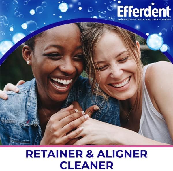 Efferdent Cleaning Tablets for Dentures, Partials, Retainers, Aligners, and Other Denture Applianes, Minty Fresh & Clean, 44 Count in Each (Pack of 12)