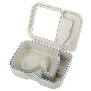 Denture Case, Bearals Denture Box Denture Case with Brush Cleaning Soaking Cup Mouth Guard Night Gum Retainer Container,Hand Tools &, Denture Baths