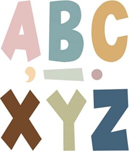 teacher created resources everyone is welcome 7" fun font letters