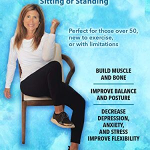 Osteoporosis Exercises, Standing and Sitting, easy workouts for Seniors to prevent Bone Density loss, Created by two time award winning trainer of the year recipient Carol Michaels MBA