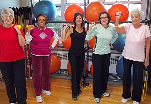 Osteoporosis Exercises, Standing and Sitting, easy workouts for Seniors to prevent Bone Density loss, Created by two time award winning trainer of the year recipient Carol Michaels MBA