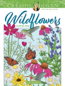 creative haven wildflowers coloring book (adult coloring books: flowers & plants)