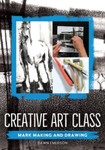 creative art class - mark making and drawing