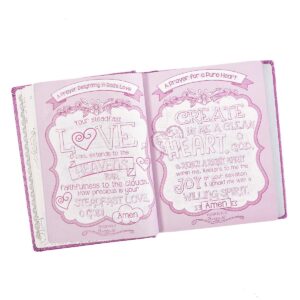 ESV Holy Bible, My Creative Bible For Girls, Hardcover w/Ribbon Marker, Illustrated Coloring, Journaling and Devotional Bible, English Standard Version, Purple Glitter